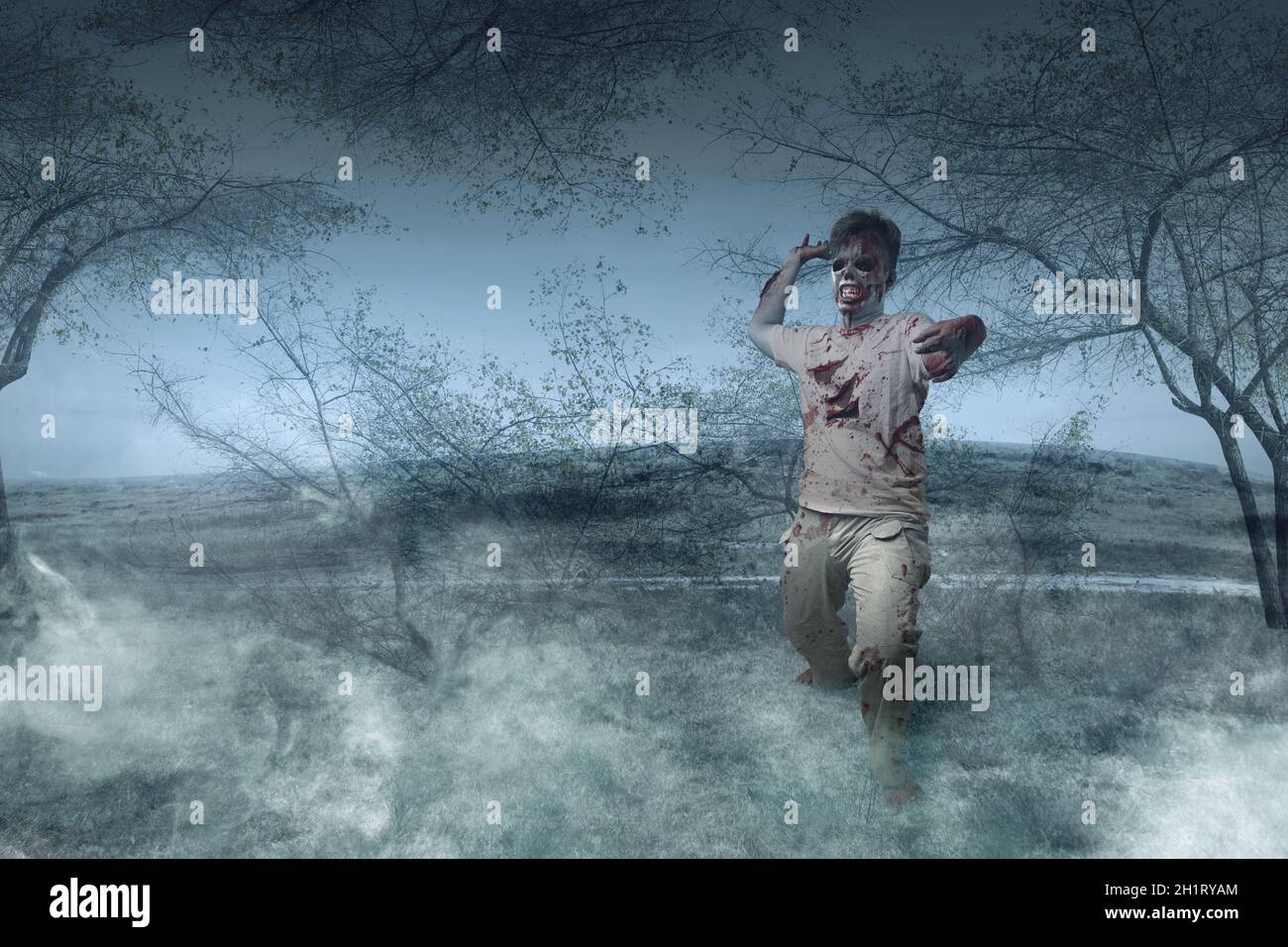 Dead body man field hi-res stock photography and images - Alamy