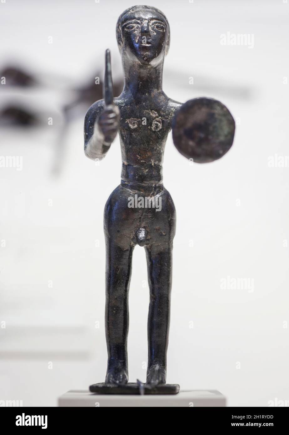 Rounded shield iberian culture hi-res stock photography and images - Alamy