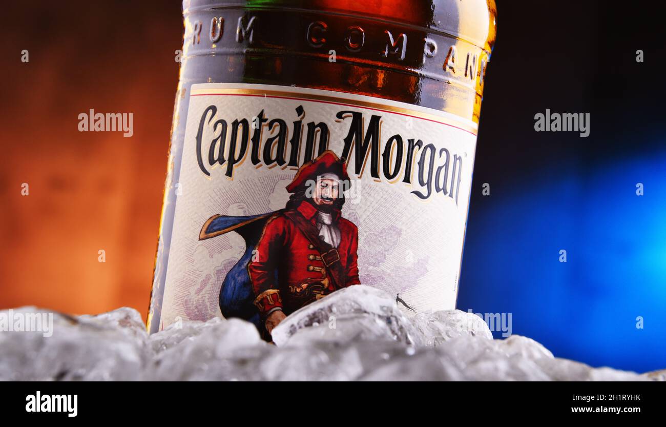 Captain morgan rum bottle hi-res stock photography and images - Alamy