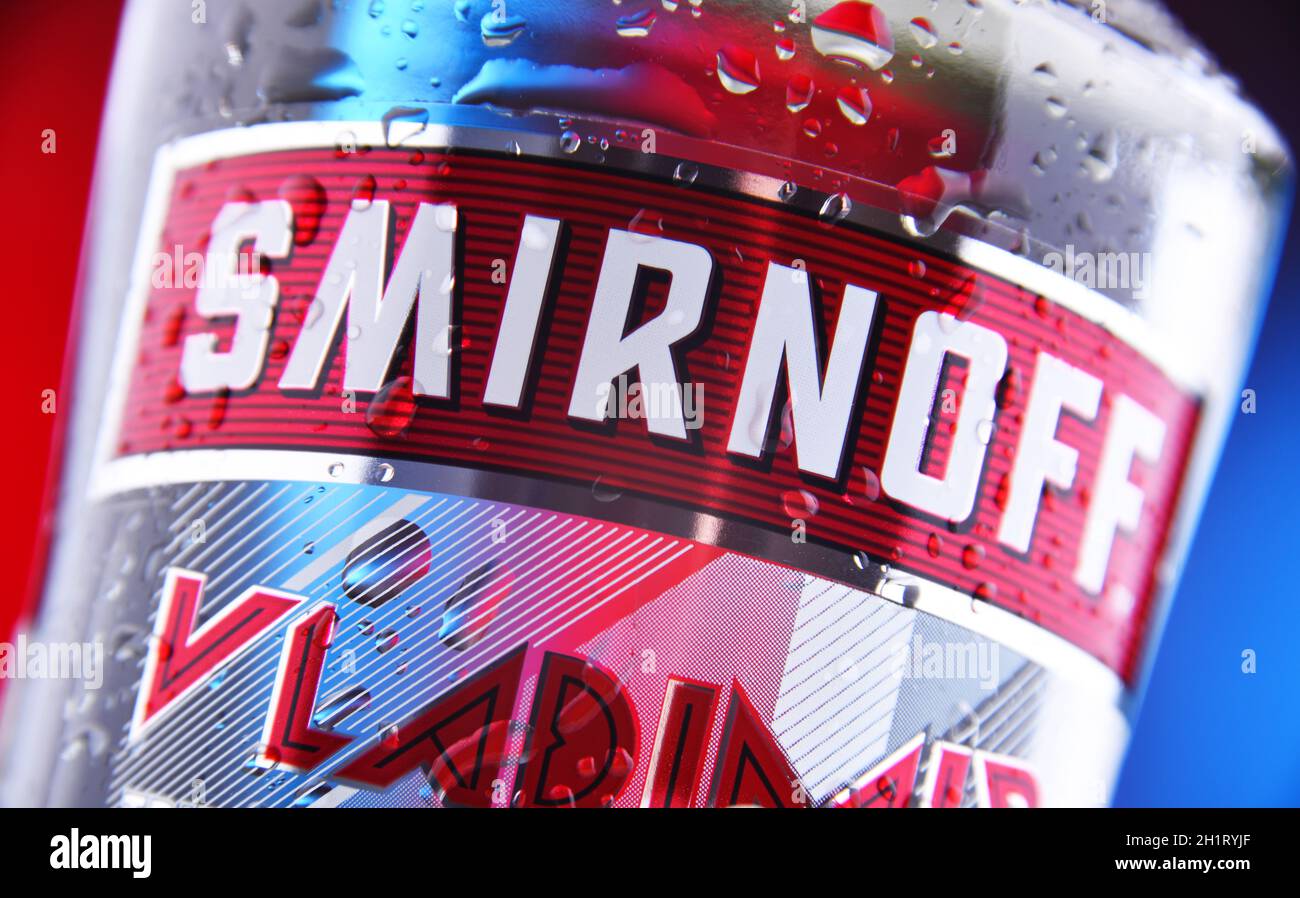 Smirnoff vodka logo hi-res stock photography and images - Alamy