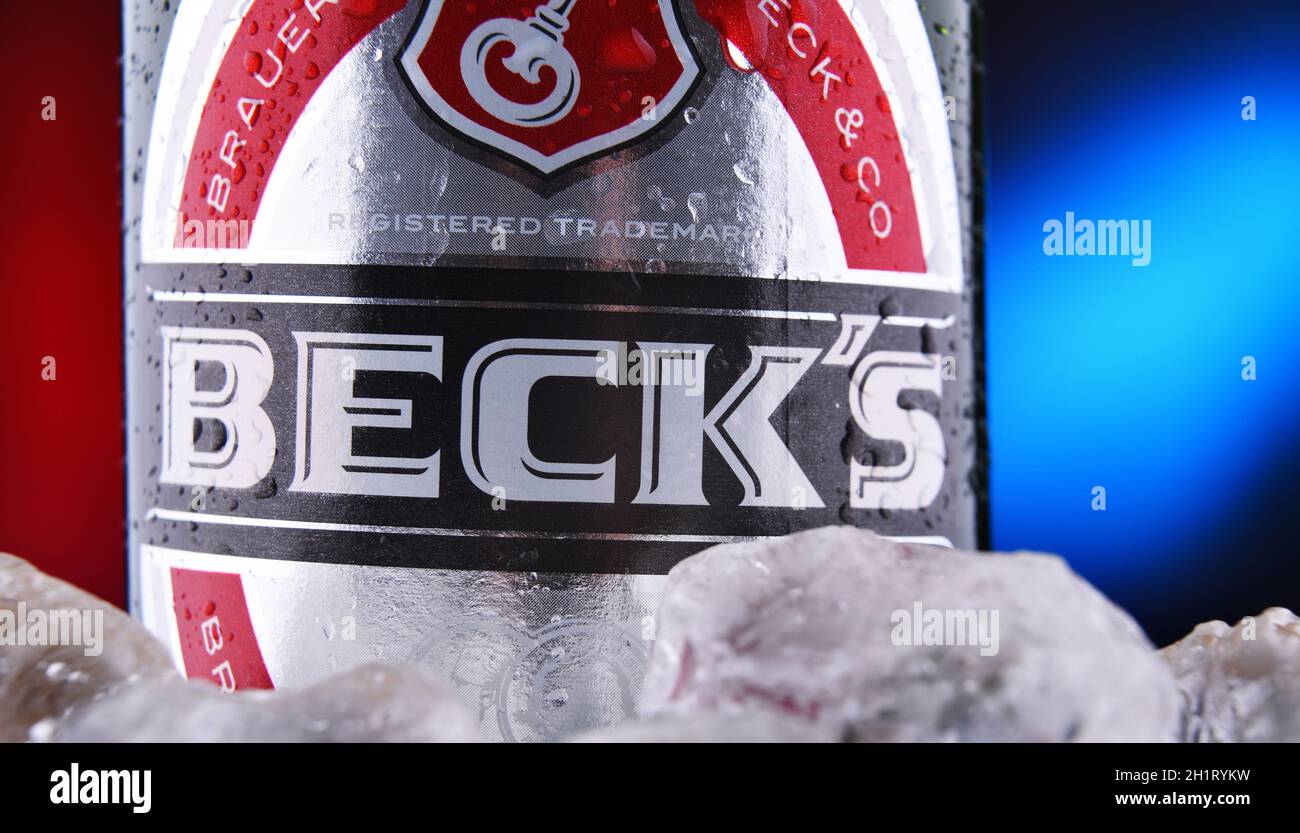 Becks beer bottle hi-res stock photography and images - Alamy