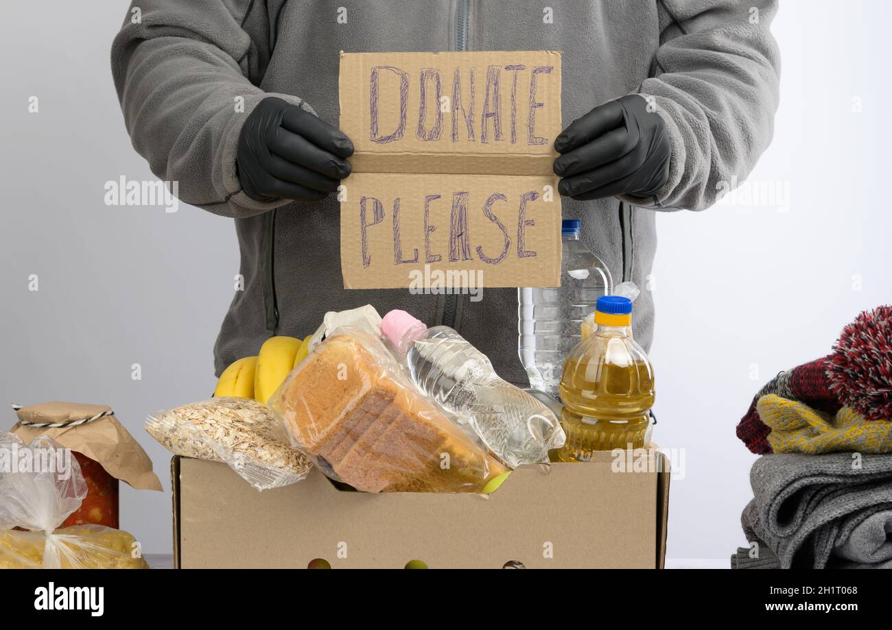 Please donate hi-res stock photography and images - Alamy