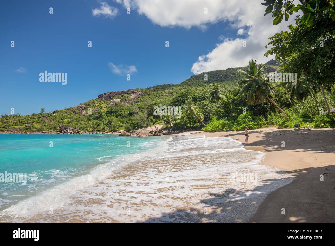 To anse major beach hi-res stock photography and images - Alamy