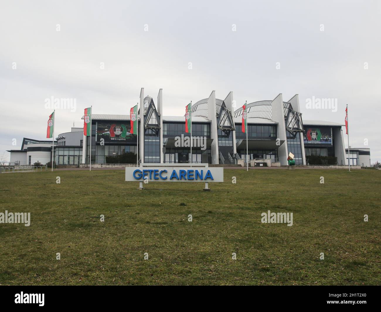 GETEC Arena Magdeburg in Sachsen-Anhalt Stock Photo - Alamy