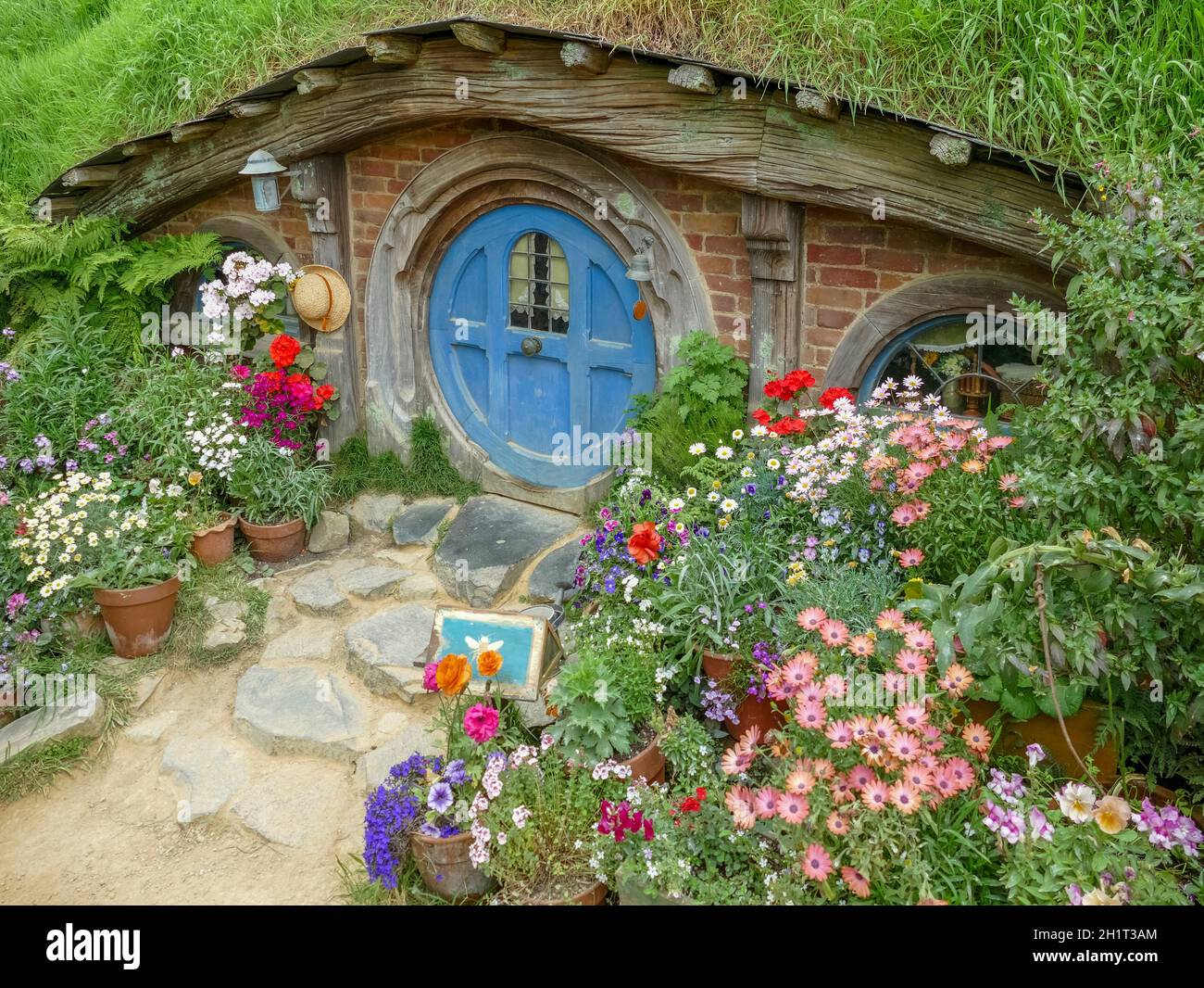 Idyllic scenery at The Shire represented by a region near Matama at the ...