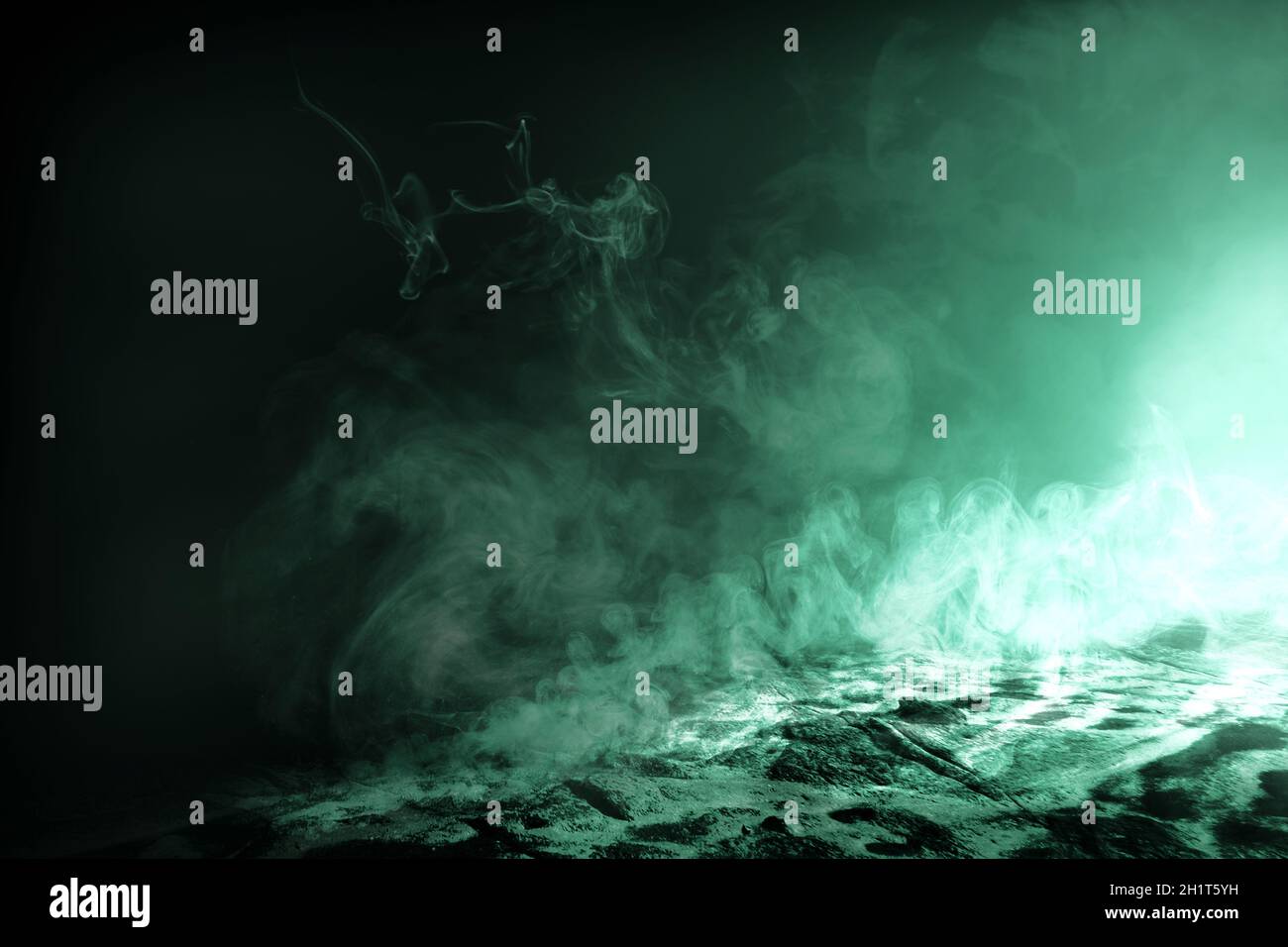Cracked ground smoke fog hi-res stock photography and images - Alamy