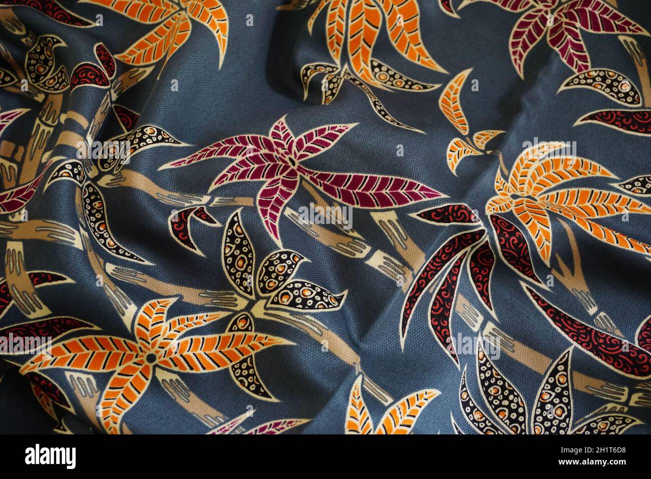 Smooth batik fabric cloth texture Stock Photo - Alamy