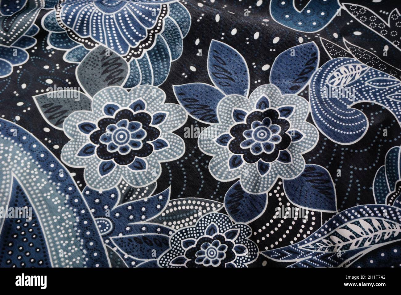 Smooth batik fabric cloth texture Stock Photo - Alamy