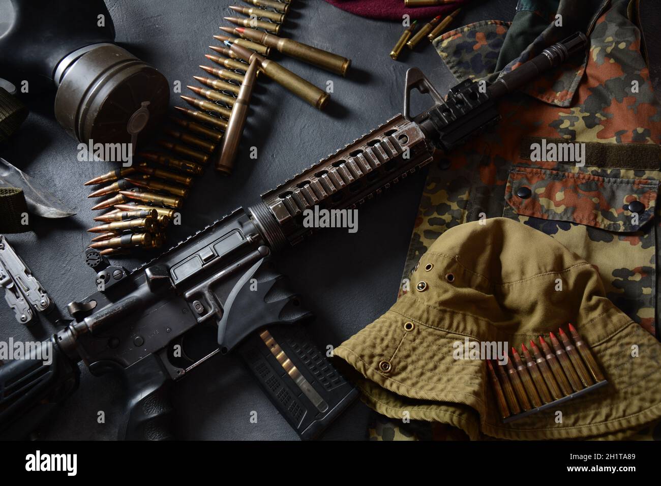 M4 Carbine Assault Rifle High Resolution Stock Photography and Images ...