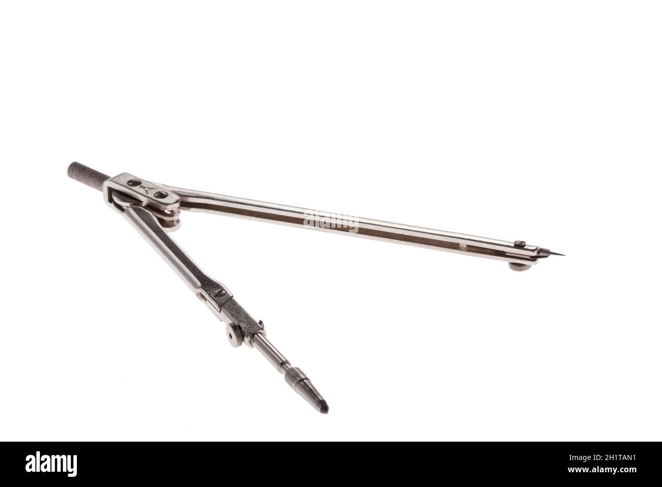 Architectural Engineering compass. Isolated on white with clipping path ...