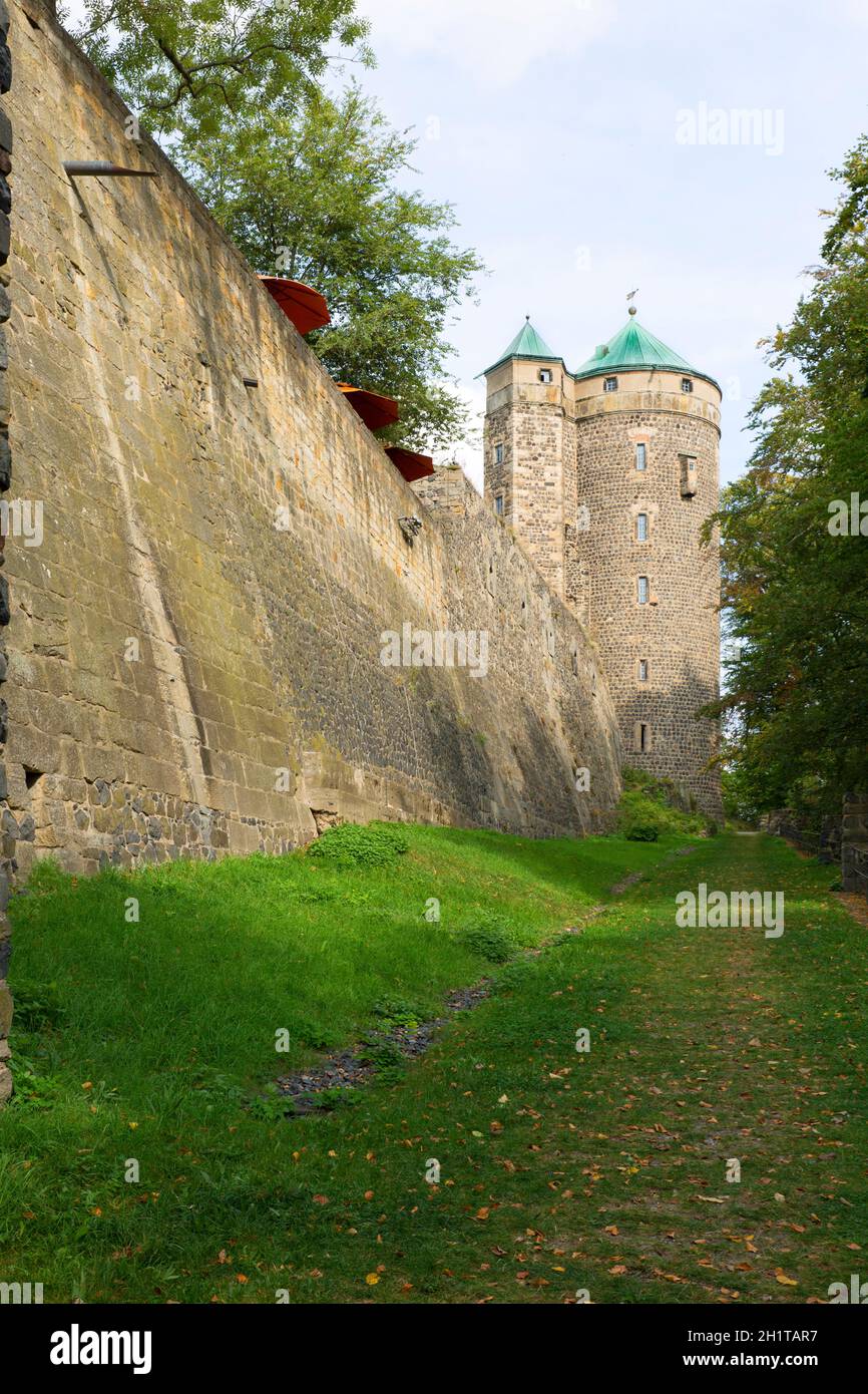 Stolpen, Germany - September 24, 2020 : 12th century medieval Stolpen ...