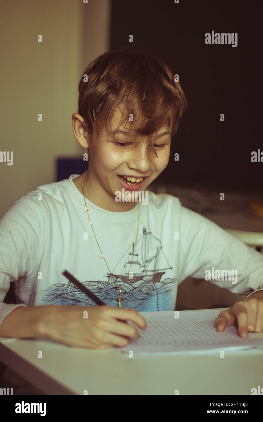 Classroom italy elementary hi-res stock photography and images - Alamy