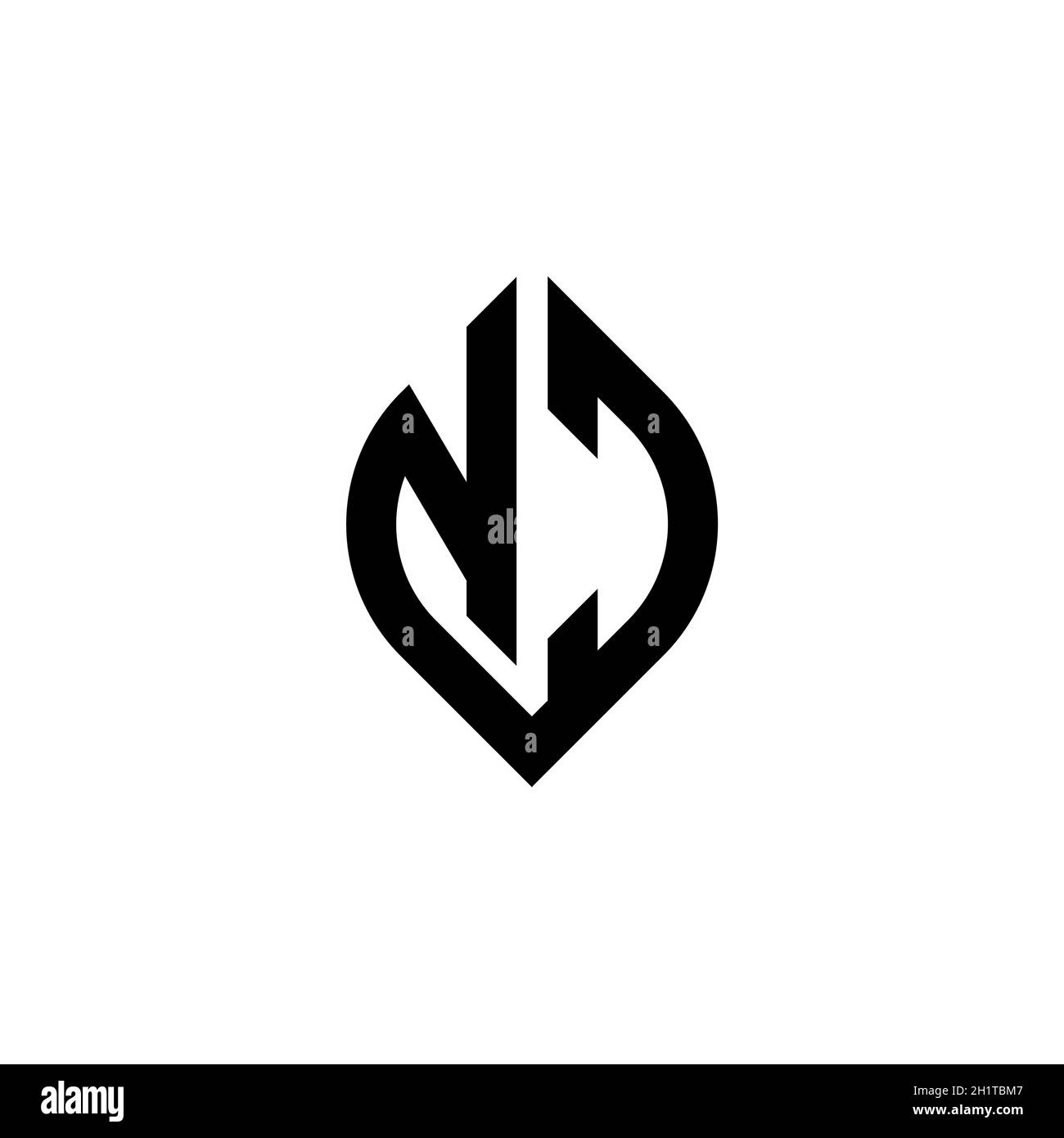 Logo monogram initial geometric shape style design. Esports logo, brand ...