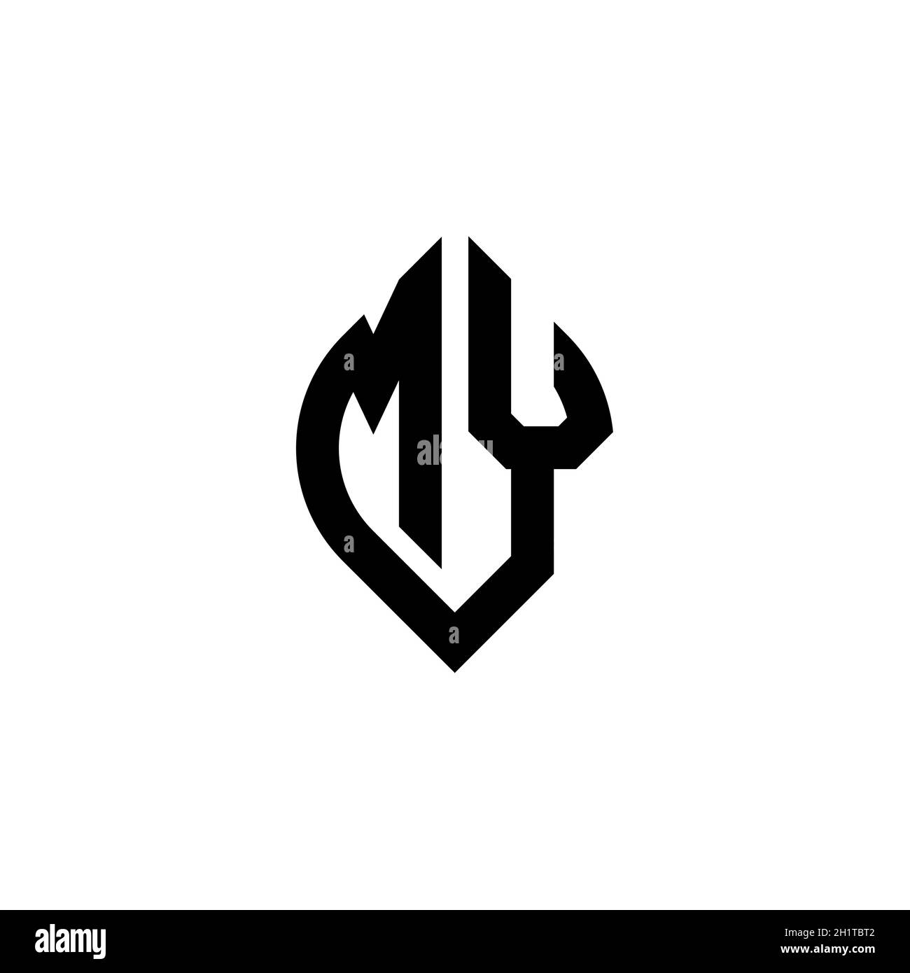 Logo monogram initial geometric shape style design. Esports logo, brand ...