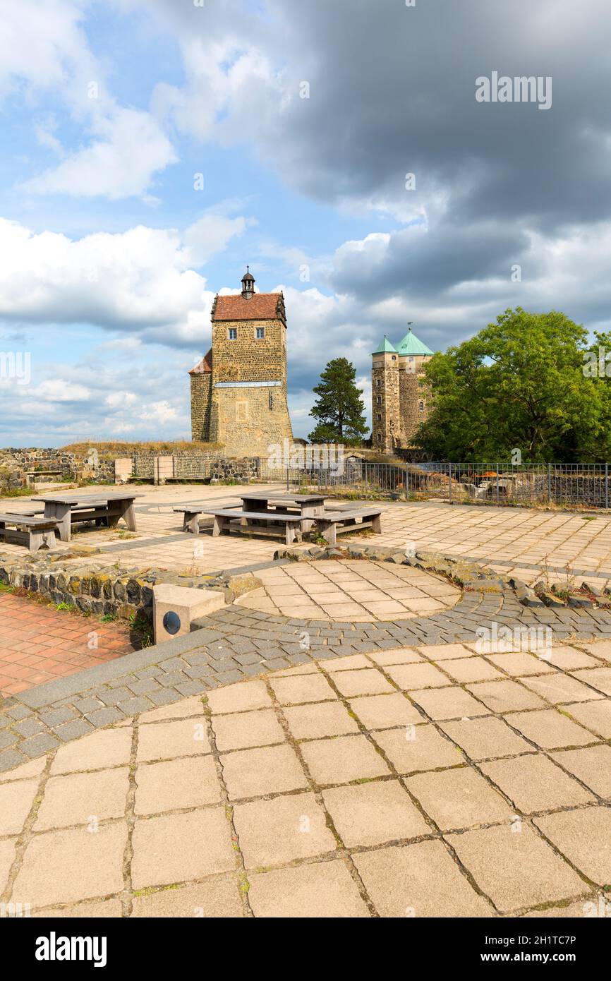 Stolpen, Germany - September 24, 2020 : 12th century medieval Stolpen ...