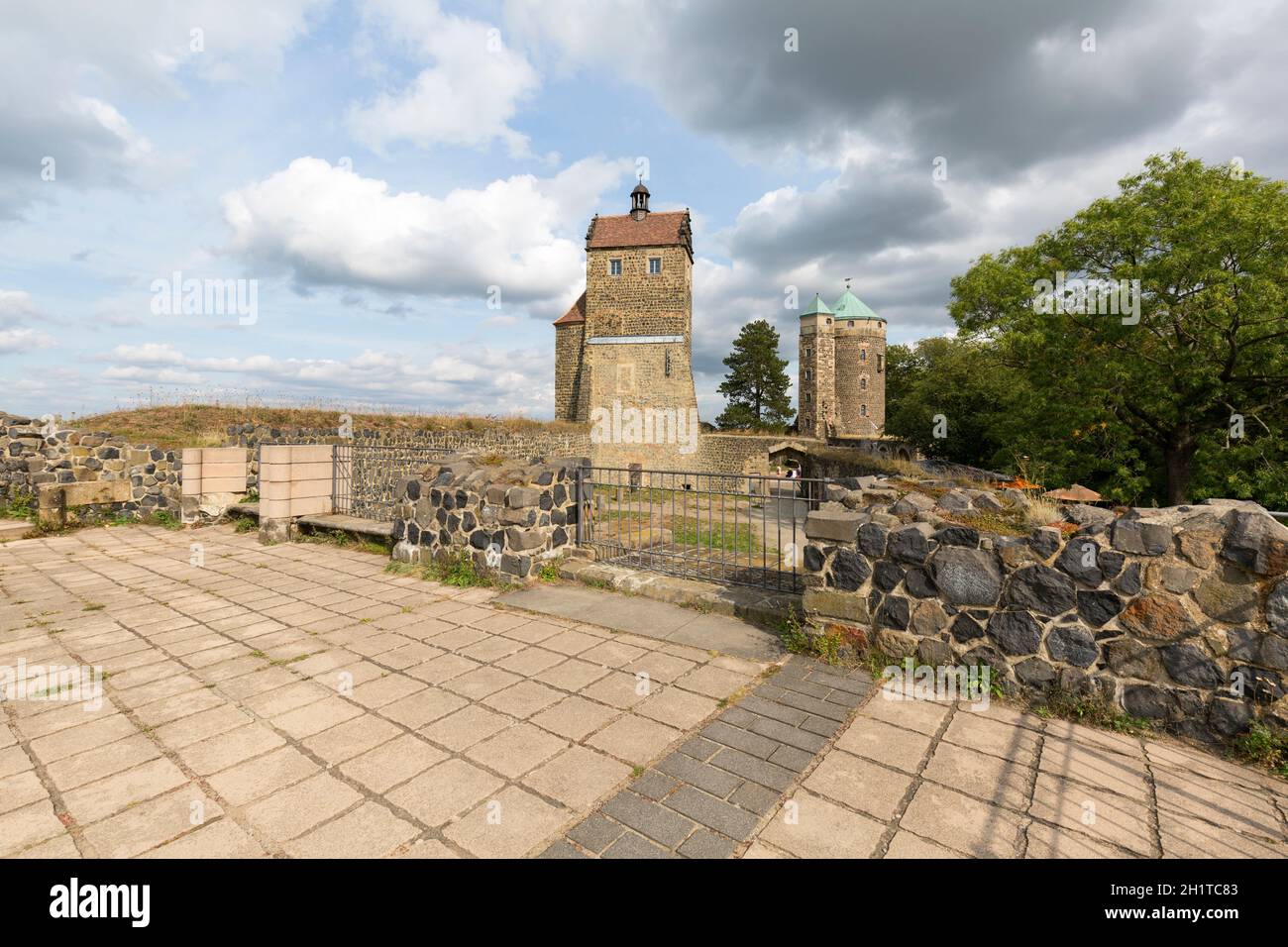 Stolpen, Germany - September 24, 2020 : 12th century medieval Stolpen ...