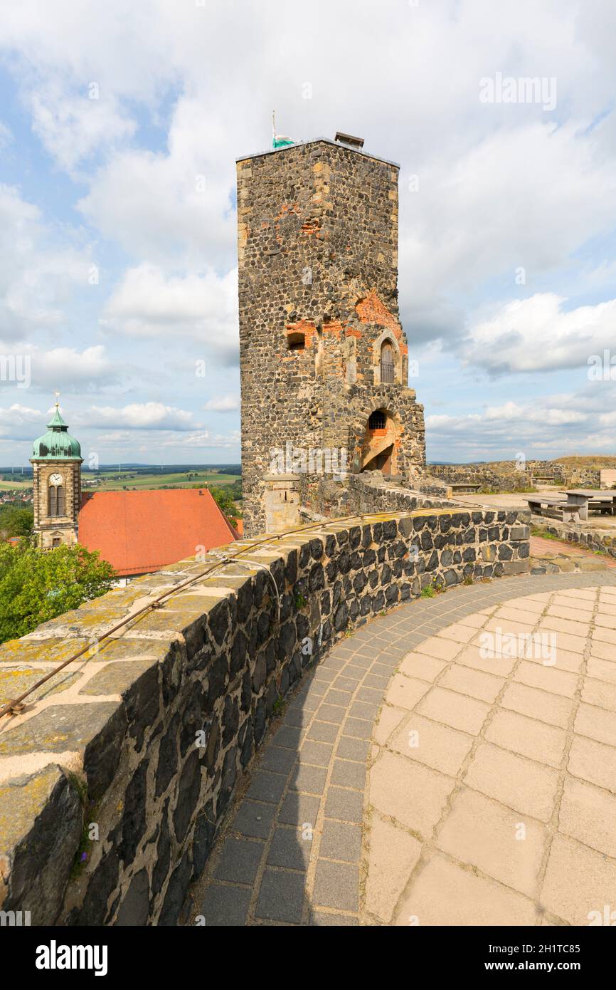 Stolpen, Germany - September 24, 2020 : 12th century medieval Stolpen ...