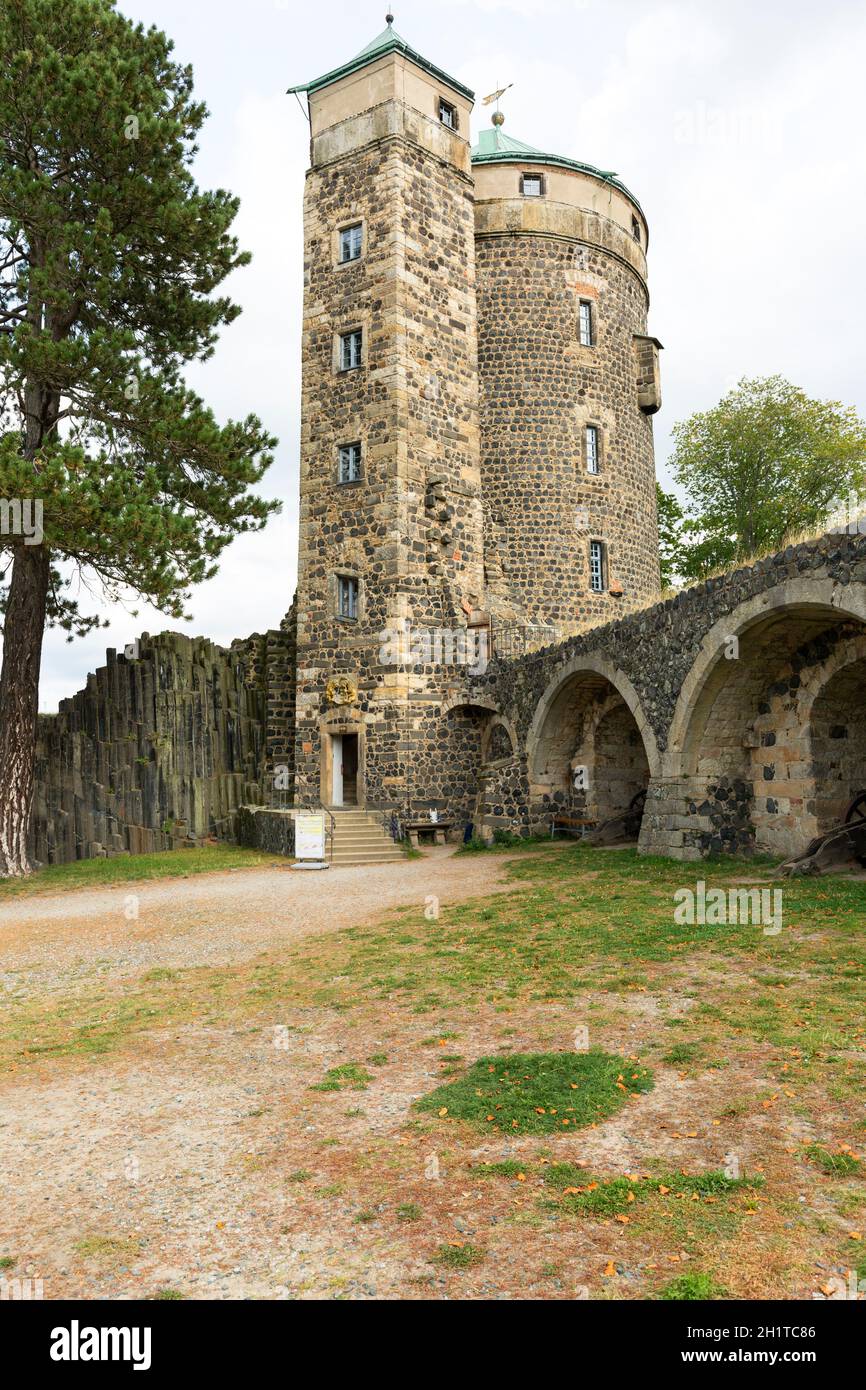 Stolpen, Germany - September 24, 2020 : 12th century medieval Stolpen ...