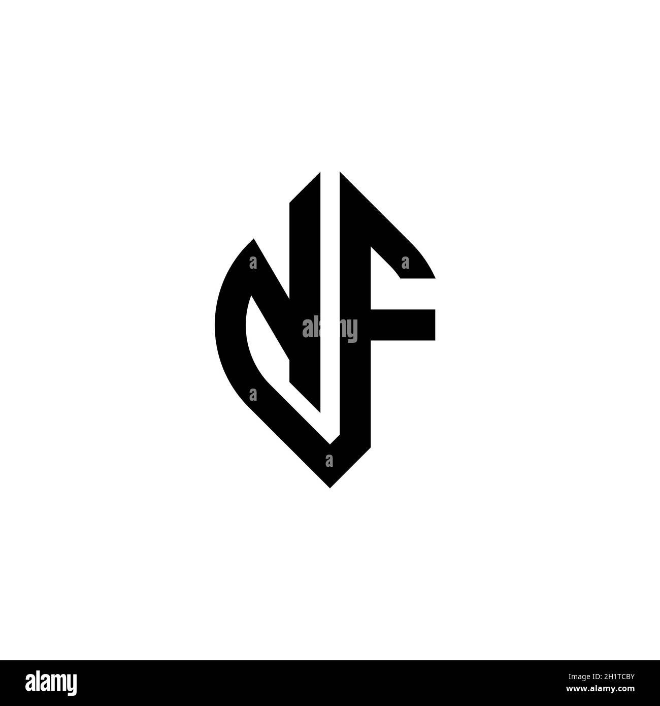 Logo monogram initial geometric shape style design. Esports logo, brand ...