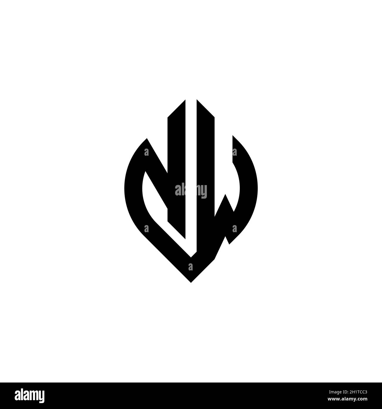 Logo monogram initial geometric shape style design. Esports logo, brand ...