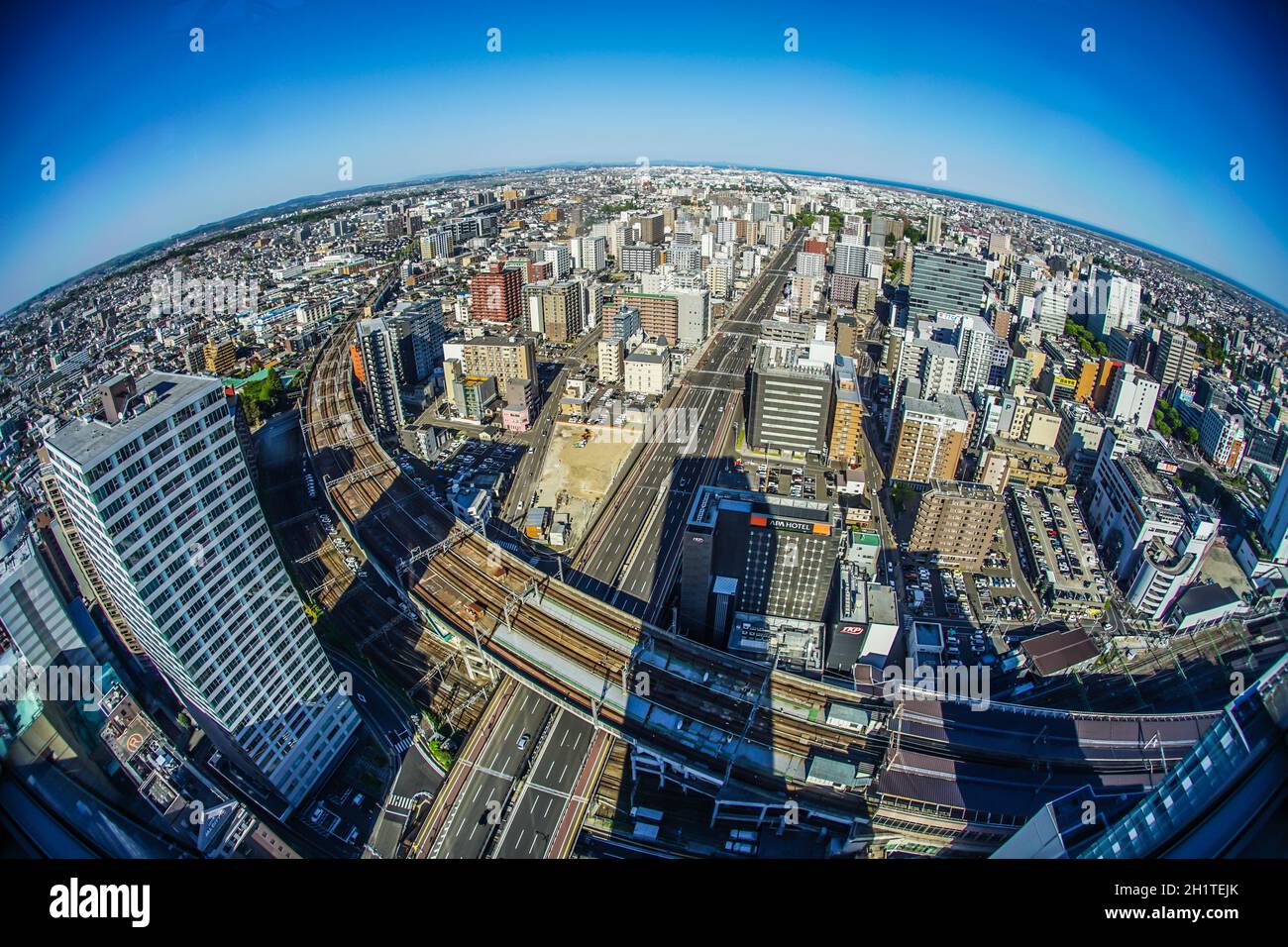 Sendai city skyline hi-res stock photography and images - Alamy