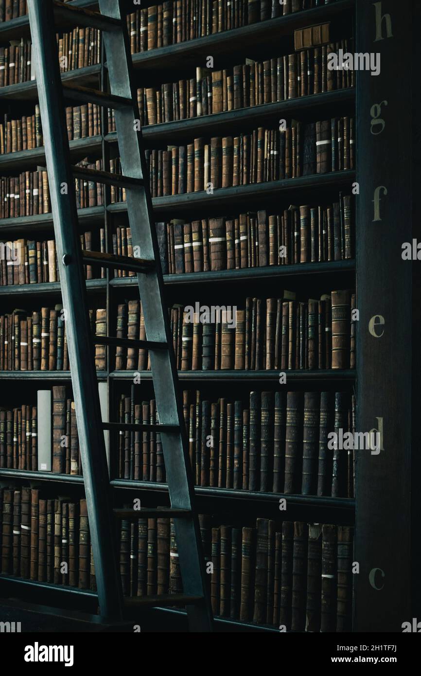 Books an readers, letters and library Stock Photo - Alamy
