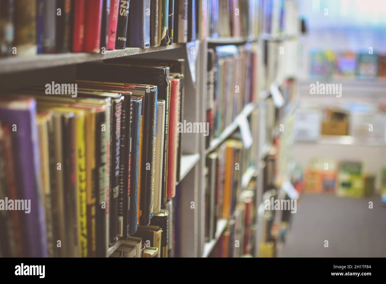 Books an readers, letters and library Stock Photo - Alamy