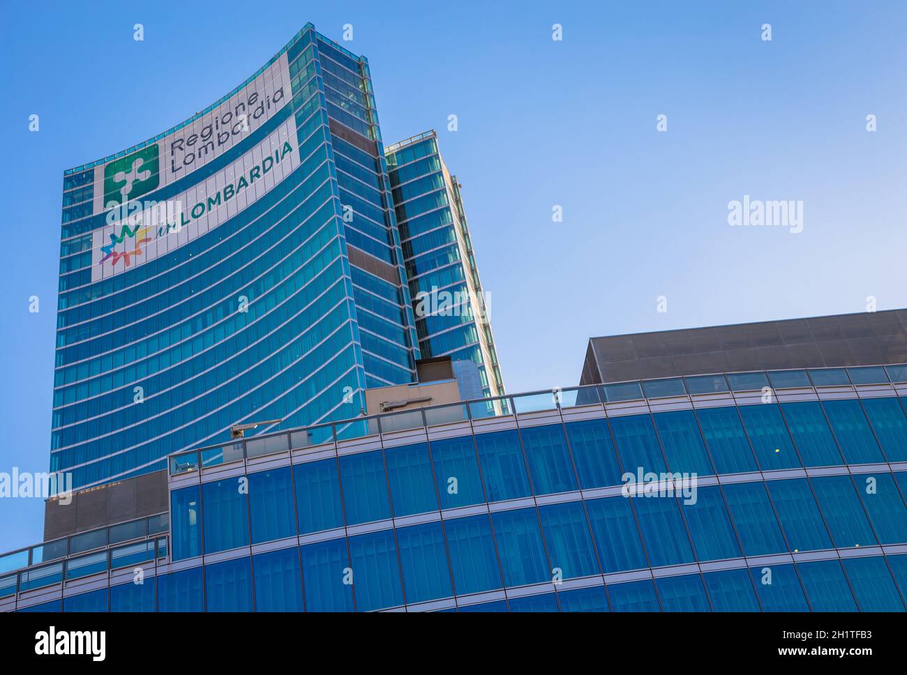 MILAN, ITALY - CIRCA SEPTEMBER 2020: located in Milan downtown, the ...
