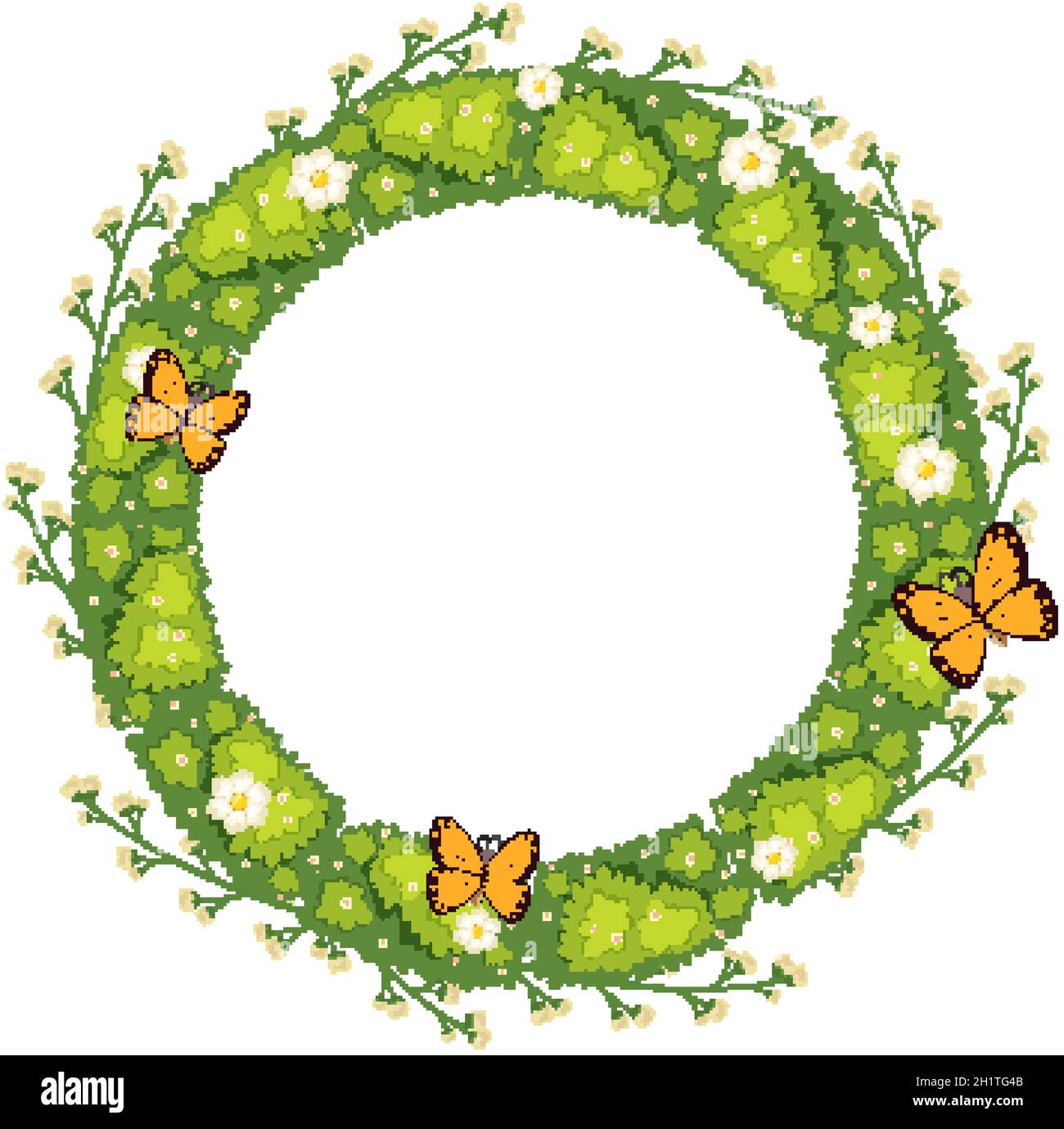 Floral spring banner template illustration Stock Vector Image & Art - Alamy