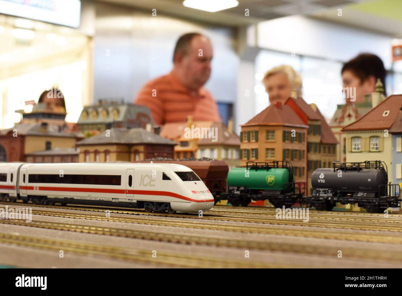 Modelleisenbahn-Anlage in Gmunden, Österreich, Europa - Model railway ...