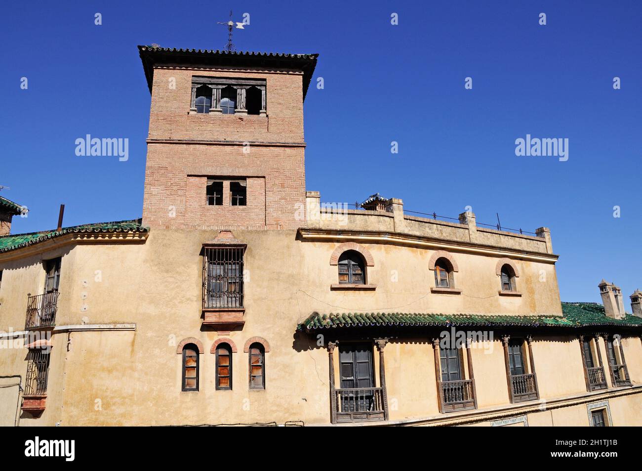 View of the House of the Moorish King (Casa del Rey Moro), Ronda ...