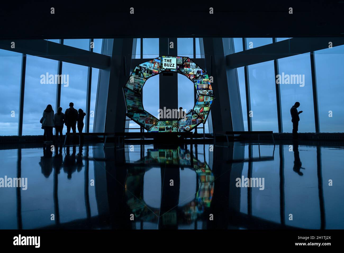 Observatory of One World Trade Center Building. Shooting Location: New ...