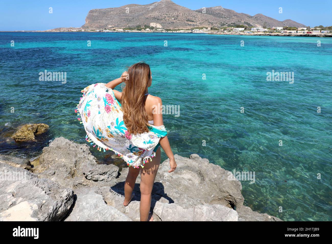 Italy sicily beautiful girl portrait hi-res stock photography and ...
