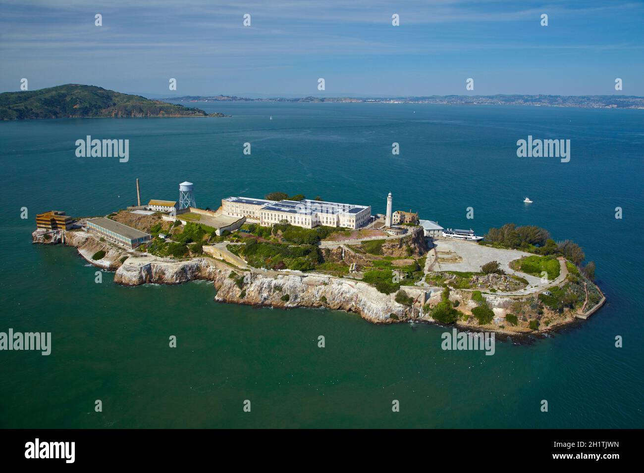 Alcatraz Island Former Maximum High Security Federal Prison San