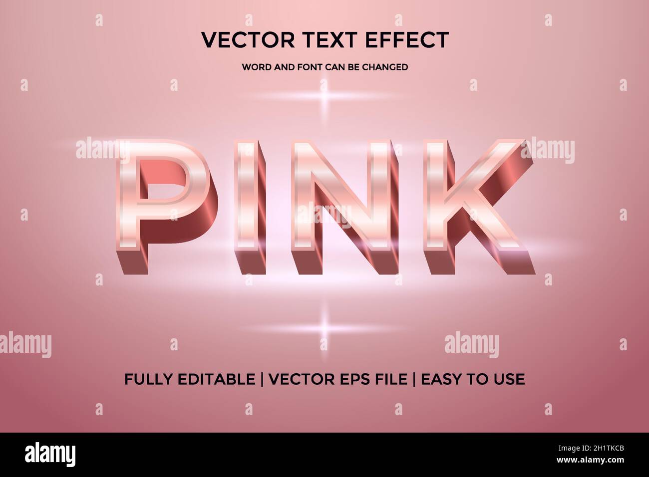 Editable vector text effect hi-res stock photography and images - Alamy