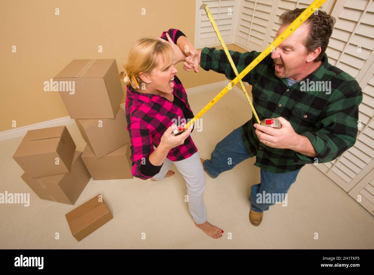 Measure fight hi-res stock photography and images - Alamy