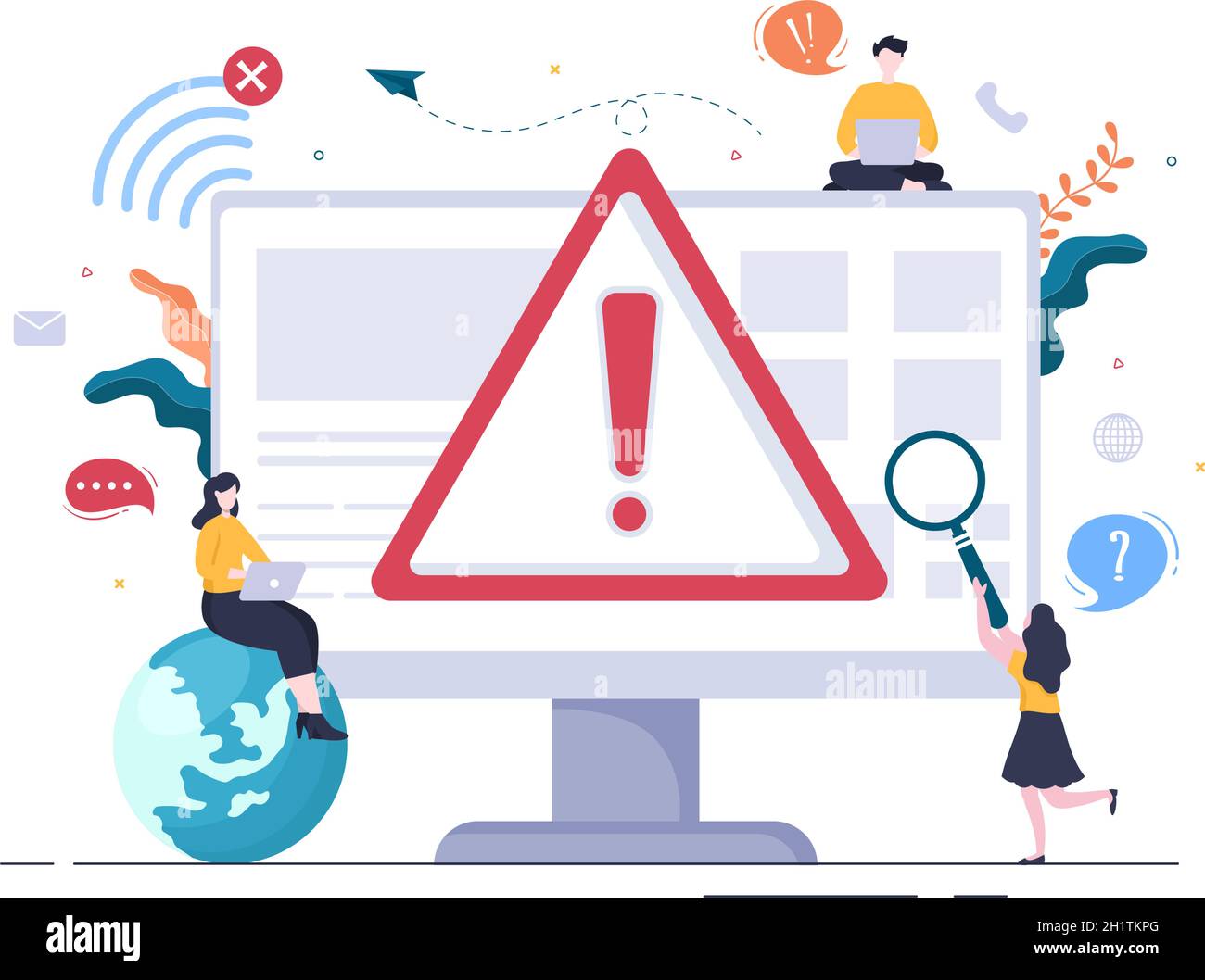 Lost Wireless Connection or Disconnected Cable, No Wifi Signal Internet ...