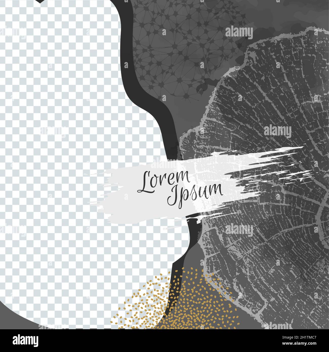 Creative concept flyer layout with tree growth rings Stock Vector Image ...