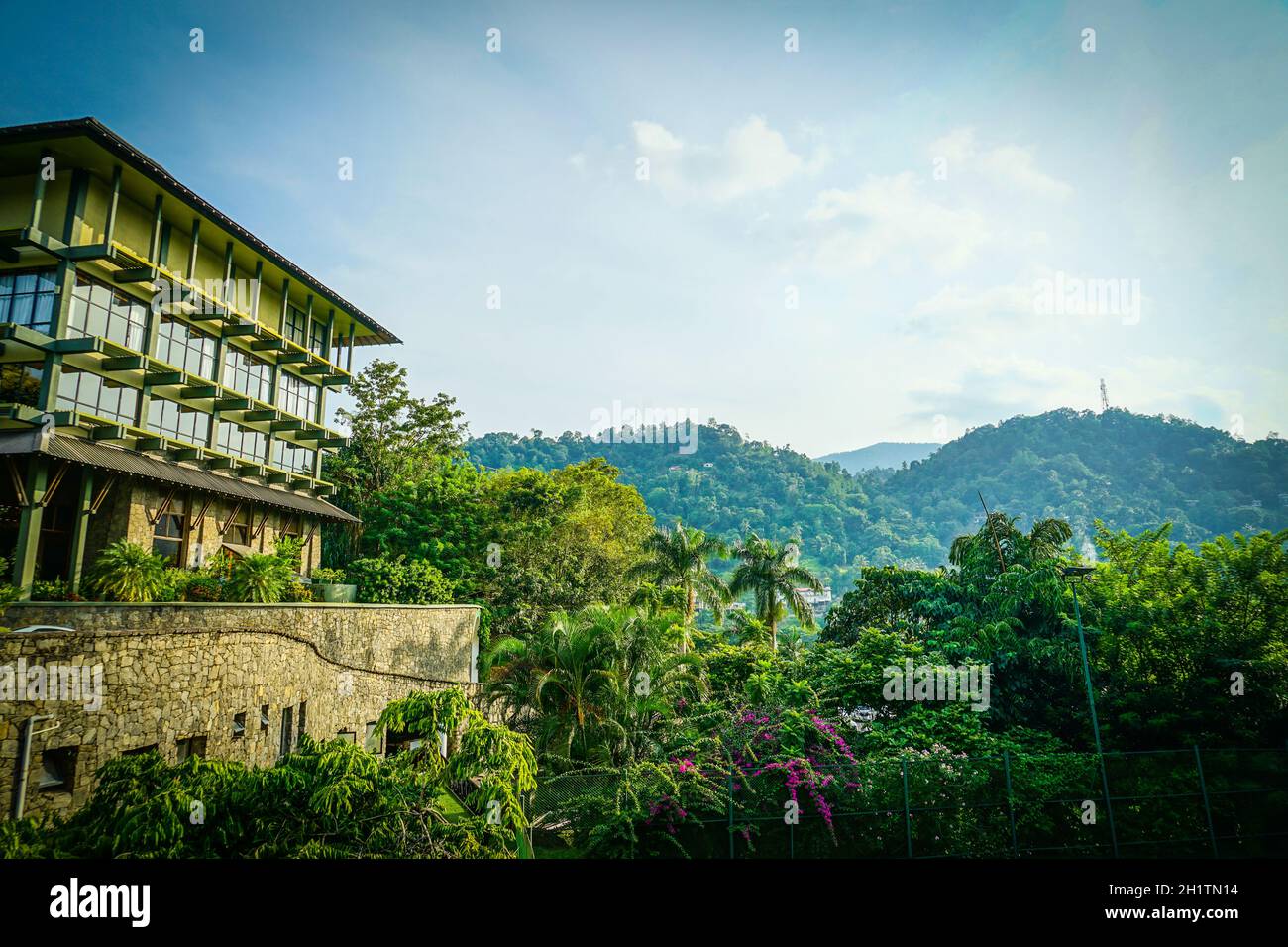 Resort of image (Sri Lanka Candy). Shooting Location: Sri Lanka, candy ...