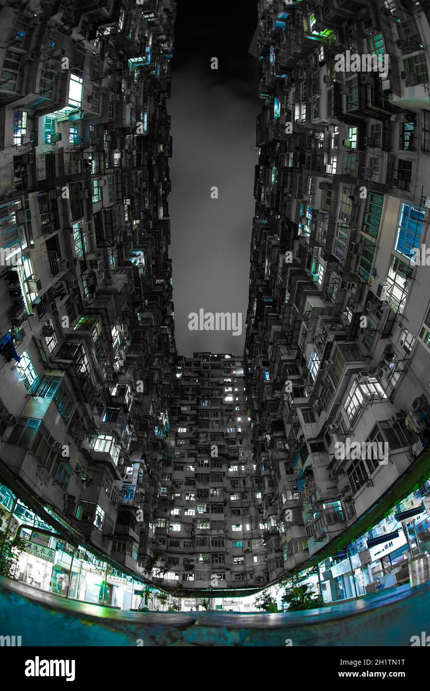 Night shooting city residential buildings hi-res stock photography and ...