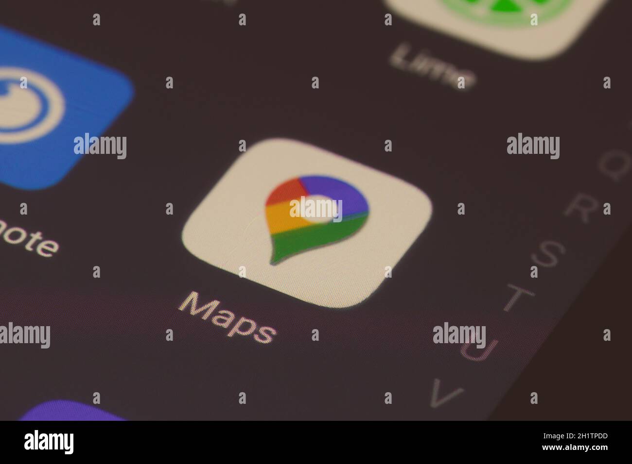 Google direction icon hi-res stock photography and images - Alamy