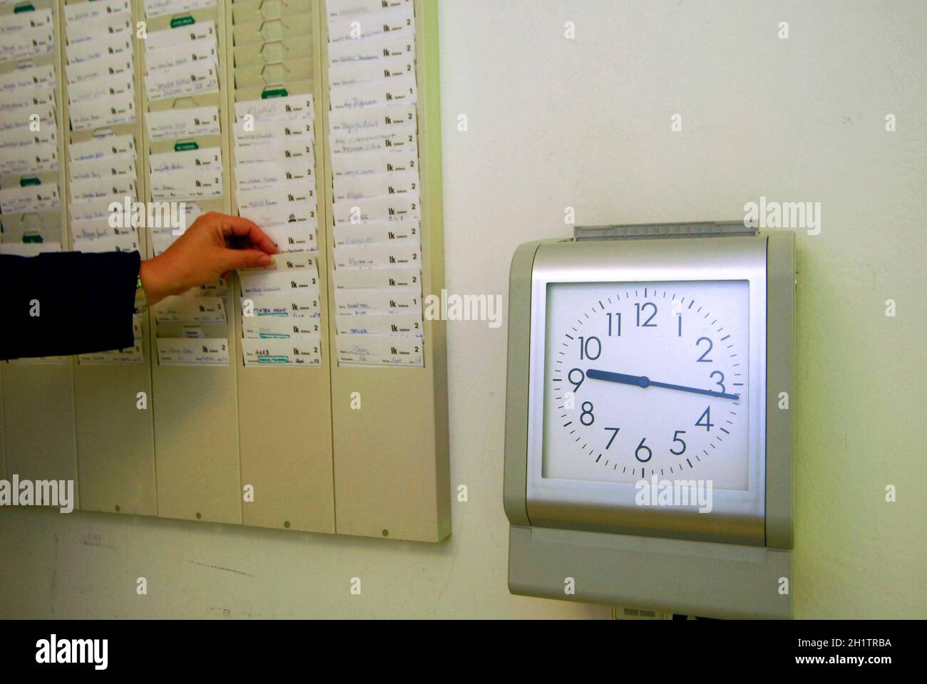 Working time tracking hi-res stock photography and images - Alamy
