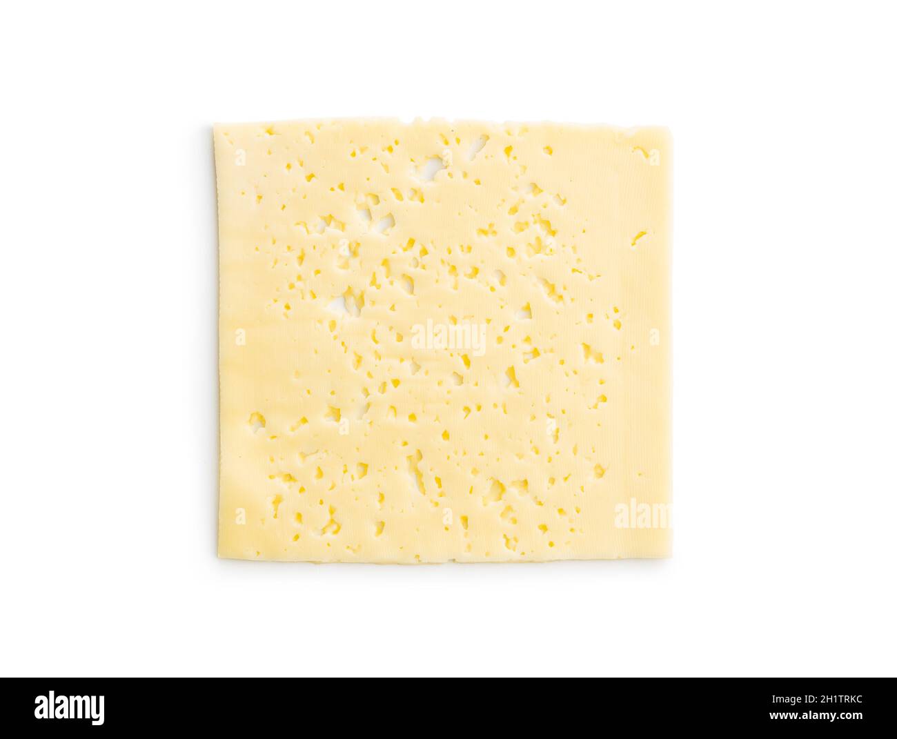 Sliced hard cheese isolated on white background Stock Photo - Alamy