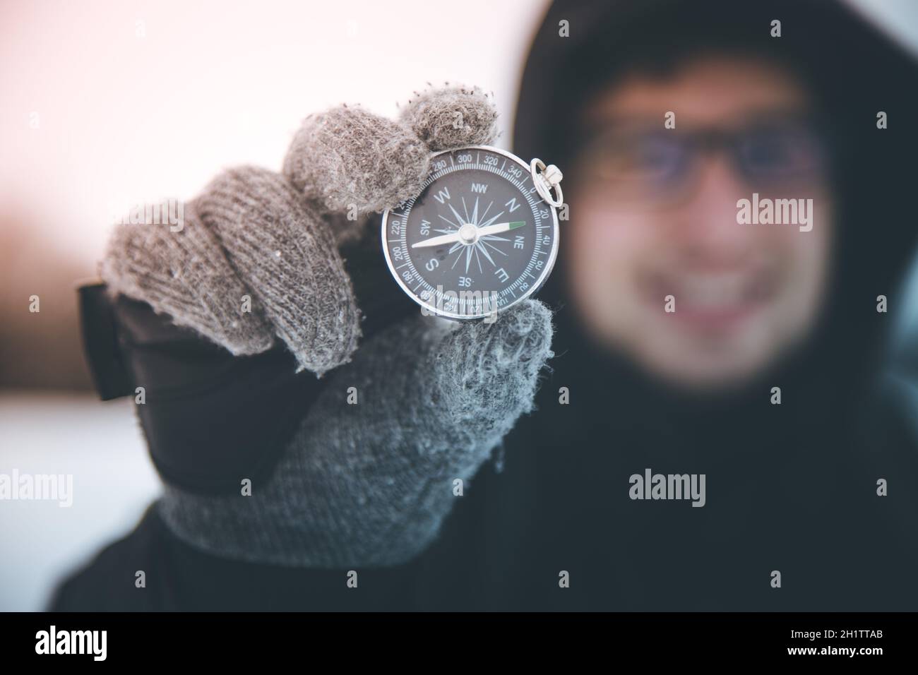 Smiling man holds hi-res stock photography and images - Alamy