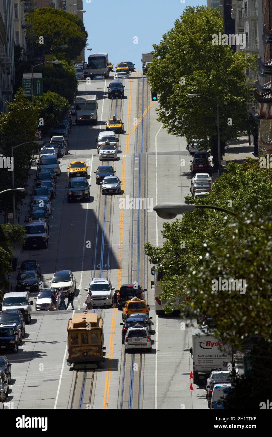 San francisco heritage streetcars hi-res stock photography and images ...