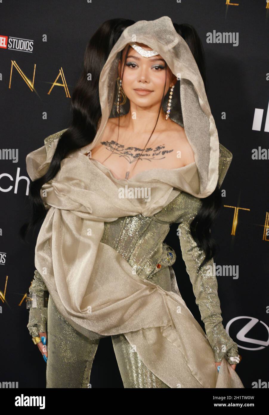 Los Angeles, USA. 19th Oct, 2021. Bella Poarch 018 attends Marvel ...