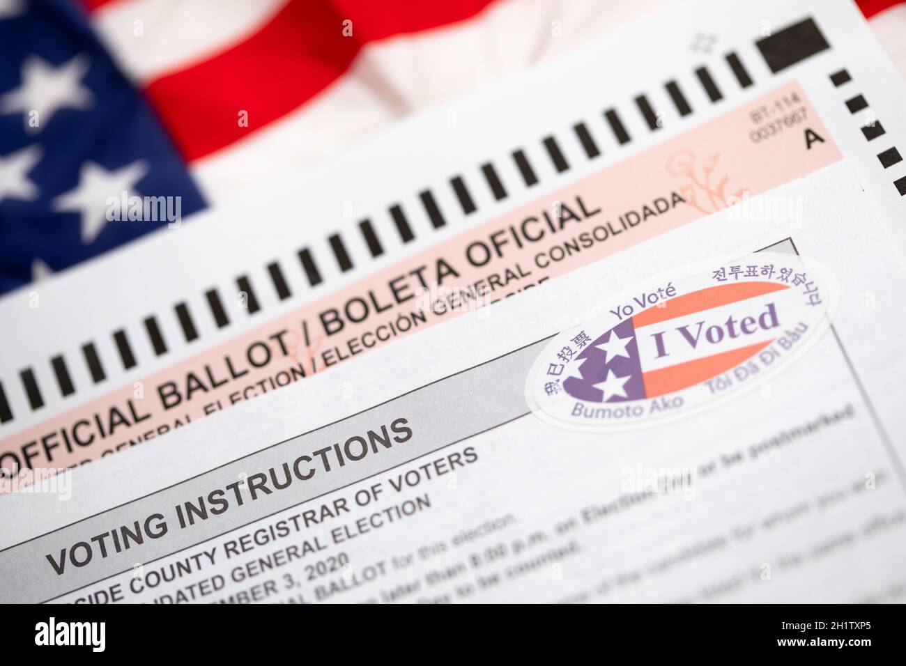 Official Ballot High Resolution Stock Photography and Images - Alamy