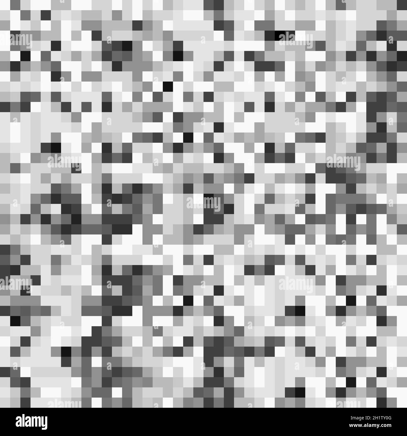 TV screen noise pixel glitch seamless pattern texture background vector ...