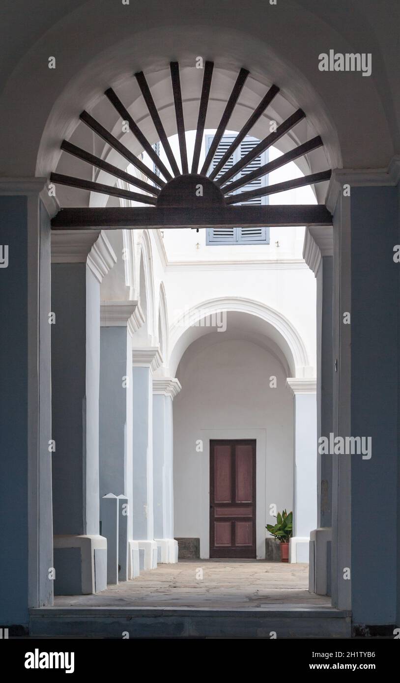 Classic greek shutters hi-res stock photography and images - Alamy