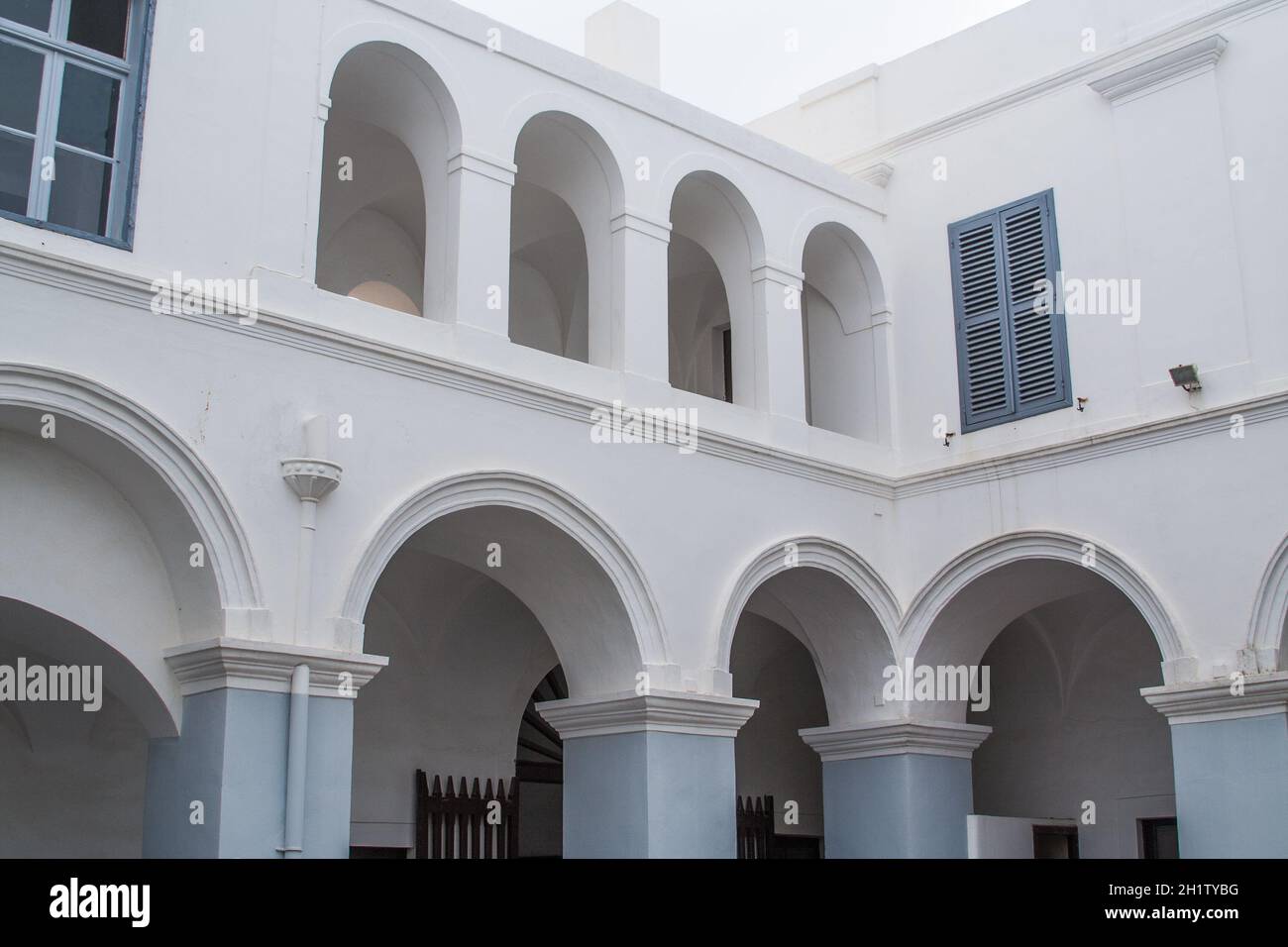 Classic greek shutters hi-res stock photography and images - Alamy